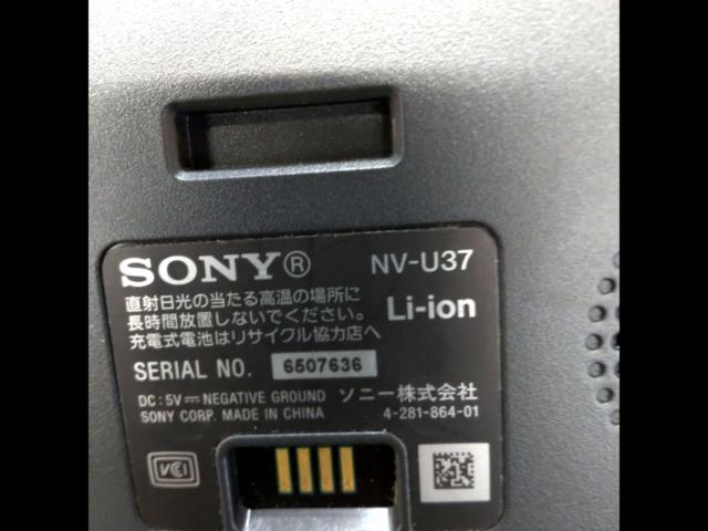 SONY NV-U37 | 中古品 | アップガレージ 浜松インター店 | バイク用品 電装品 その他電装品(二輪)を通販で購入する | 中古カー＆バイク用品の販売ならアップガレージ