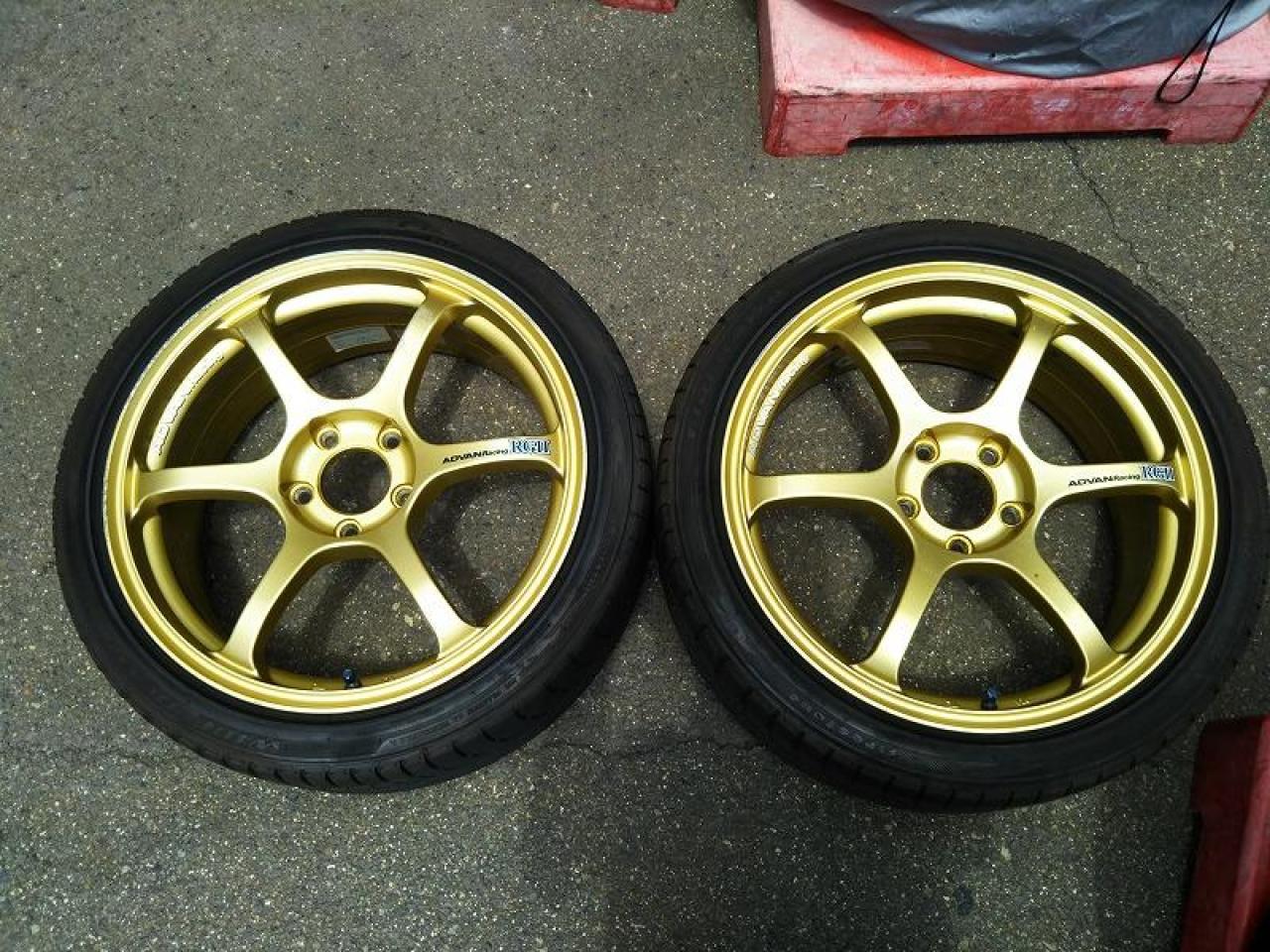 【2本のみ】【YOKOHAMA(ヨコハマ)】ADVAN Racing(アドバンレーシング) RG2+【FireStone】FIREHAWK ...