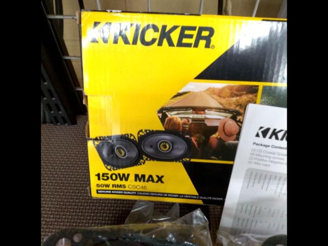 【KICKER】CSC46 | 新古品 | アップガレージ 美原北インター店 | カー用品 スピーカー 埋め込みスピーカーを通販で購入する ...