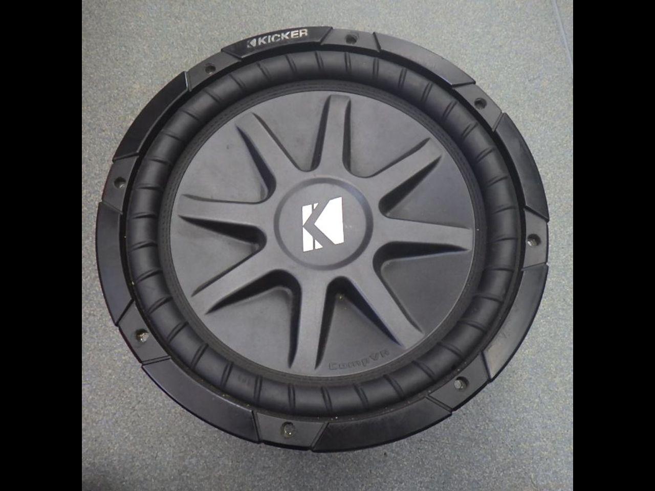 【KICKER】CompVR CVR12 12インチサブウーファー | 中古品 | アップガレージ 静岡店 | カー用品 スピーカー サブ ...