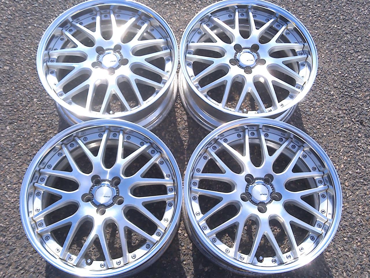 WORK LANVEC Lanvec LM1 19インチホイール 4本セット Y07240 | 中古品 | アップガレージ 郡山店 | カー用品 アルミホイール 19インチホイールを通販で購入 ...