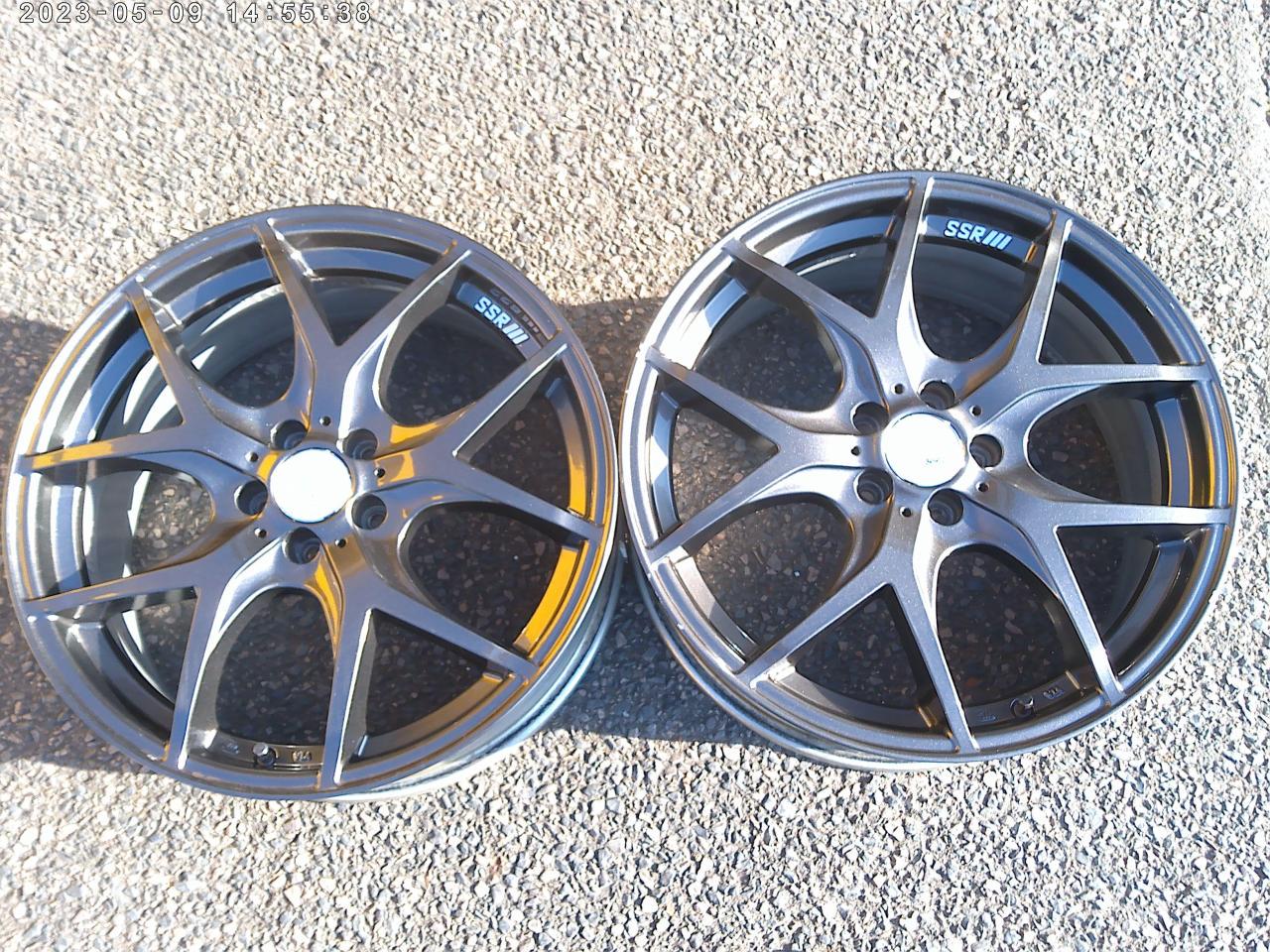 【2本】TANABE SSR SERIES GTV03 18インチホイール 2本セット Y07342 | 中古品 | アップガレージ 郡山店 | カー用品 アルミホイール 18インチホイールを ...