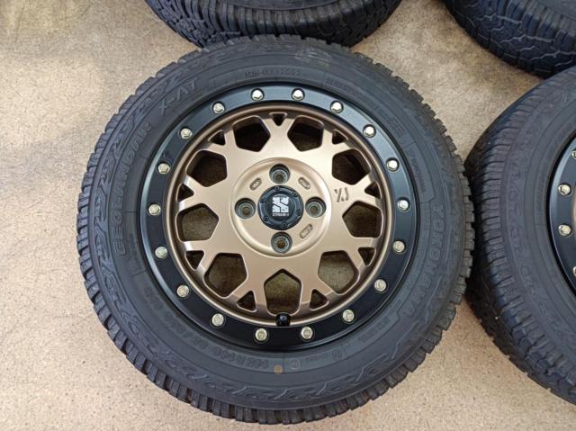 MLJ XTREME-J XJ04+YOKOHAMA GEOLANDAR X-AT 85/83Q 6PR | 中古品 | アップガレージ 松山店 | カー用品 タイヤホイールセット 14インチ ...