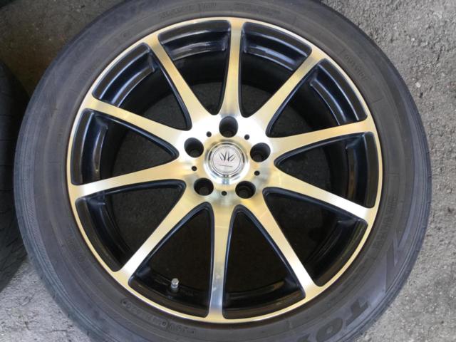 【BADX(バドックス)】632 LOXARNY(ロクサーニ) LOXARNY SPORT SS-9+【TOYO】TRANPATH LuⅡ | カー用品 タイヤホイールセット 18インチタイヤ ...