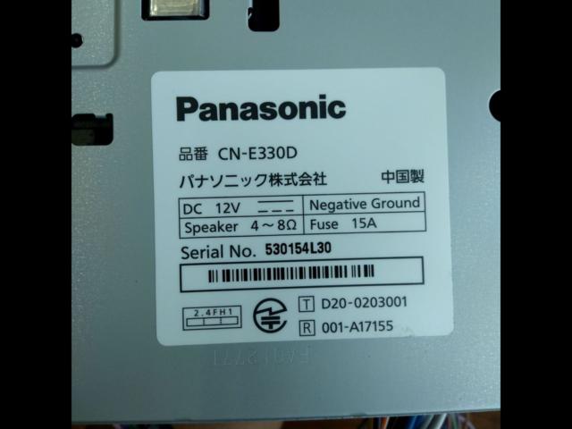 【Panasonic】CN-E330D | 中古品 | アップガレージ 豊明・国1店 | カー用品 カーナビ(地デジ） AV一体メモリーナビ（地デジ）を通販で購入する | 中古カー＆バイク用品 ...