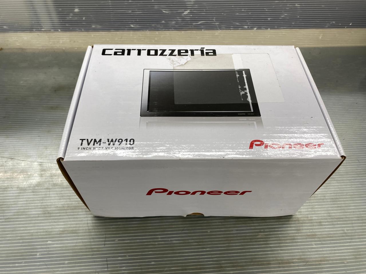 carrozzeria 9V型ワイドVGAモニター TVM-W910 | 新古品 | アップガレージ つくば店 | カー用品 モニター・地デジ その他モニターを通販で購入する | 中古カー ...