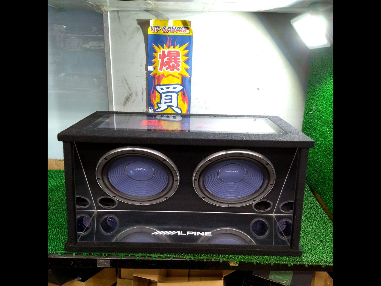 ADDZEST 25cmサブウーファー SRM2592 + 専用ウーファーボックス CAB704 | 中古品 | アップガレージ 北九州黒崎店 ...