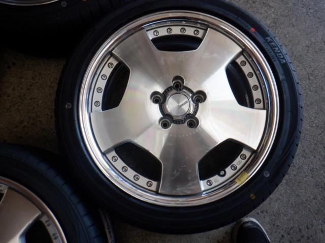 ☆バランス調整済☆WORK(ワーク) LANVEC(ランベック) Lanvec LD1 + KENDA(ケンダ) KR201 | 中古品 | アップガレージ 北九州黒崎店 | カー用品 タイヤ ...