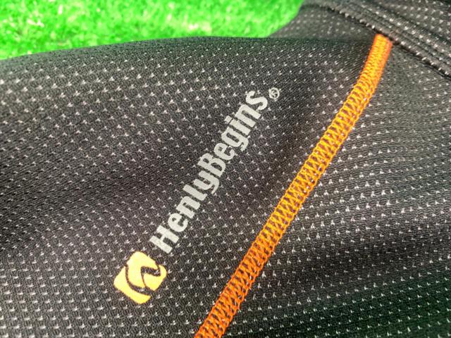 【HenlyBegins】 インナーシャツ | バイク用品 ウエア その他ウエア(二輪)を通販で購入する | 中古カー＆バイク用品の販売ならアップガレージ