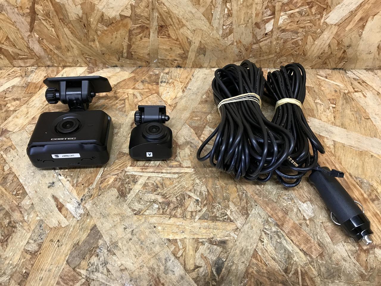 COMTEC ZDR-017 前後ドライブレコーダー | カー用品 カーAVアクセサリー ドライブレコーダーを通販で購入する | 中古カー＆バイク用品の販売ならアップガレージ