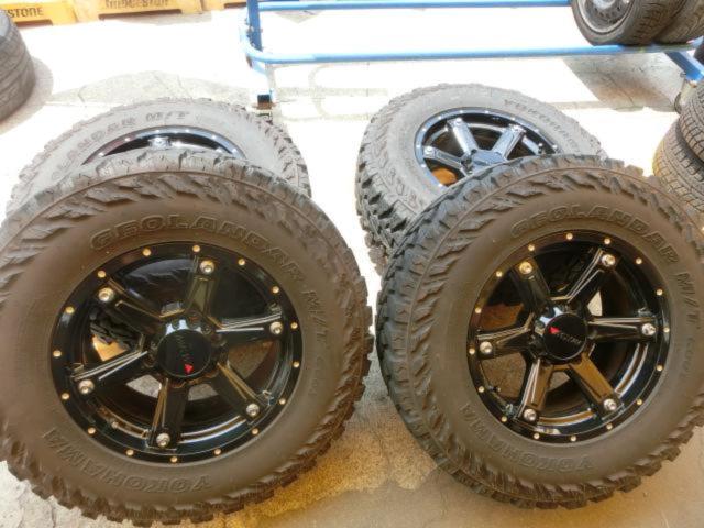 TRISTAR INTERNATIONAL(トライスターインターナショナル)MKW(エムケーダブリュー) MK-56 (16・17inch)+YOKOHAMA GEOLANDAR M/T ...