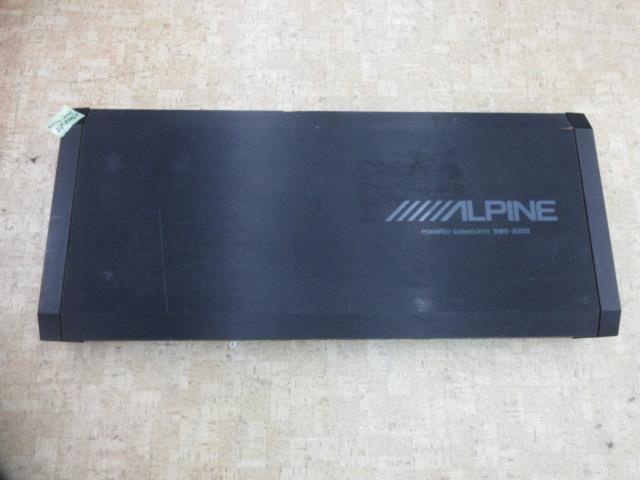 ALPINE SWE-2200 | 中古品 | アップガレージ 佐賀店 | カー用品 スピーカー チューナップウーハースピーカーを通販で購入 ...