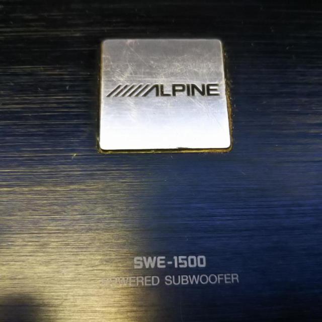 ALPINE SWE-1500 | 中古品 | アップガレージ 埼玉桶川店 | カー用品 スピーカー チューナップウーハースピーカーを通販で ...