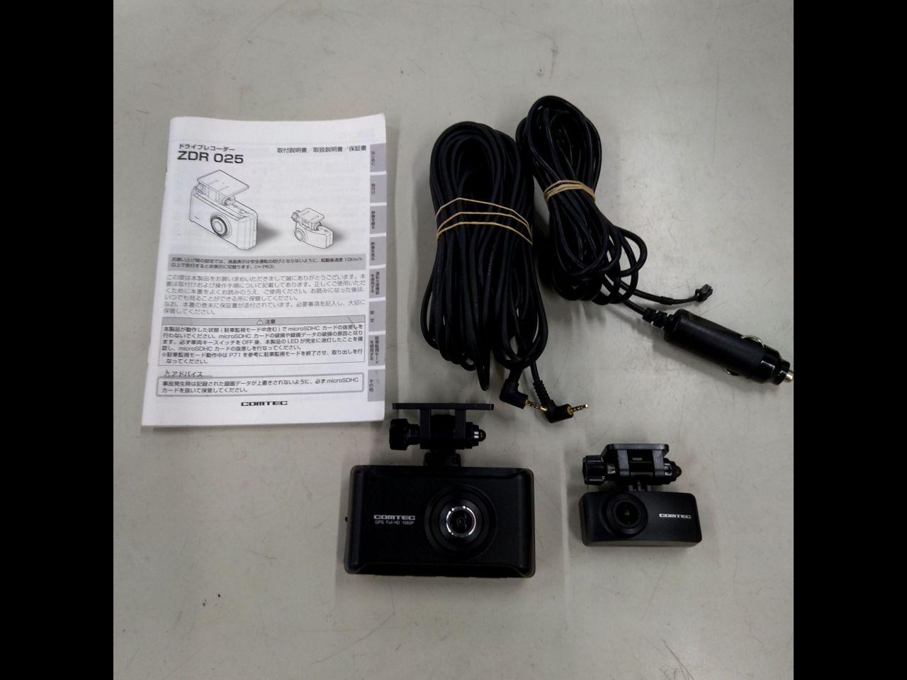 COMTEC ZDR025 前後ドライブレコーダー | 中古品 | アップガレージ 一宮インター店 | カー用品 カーAVアクセサリー ドライブレコーダーを通販で購入する | 中古カー＆バイク ...