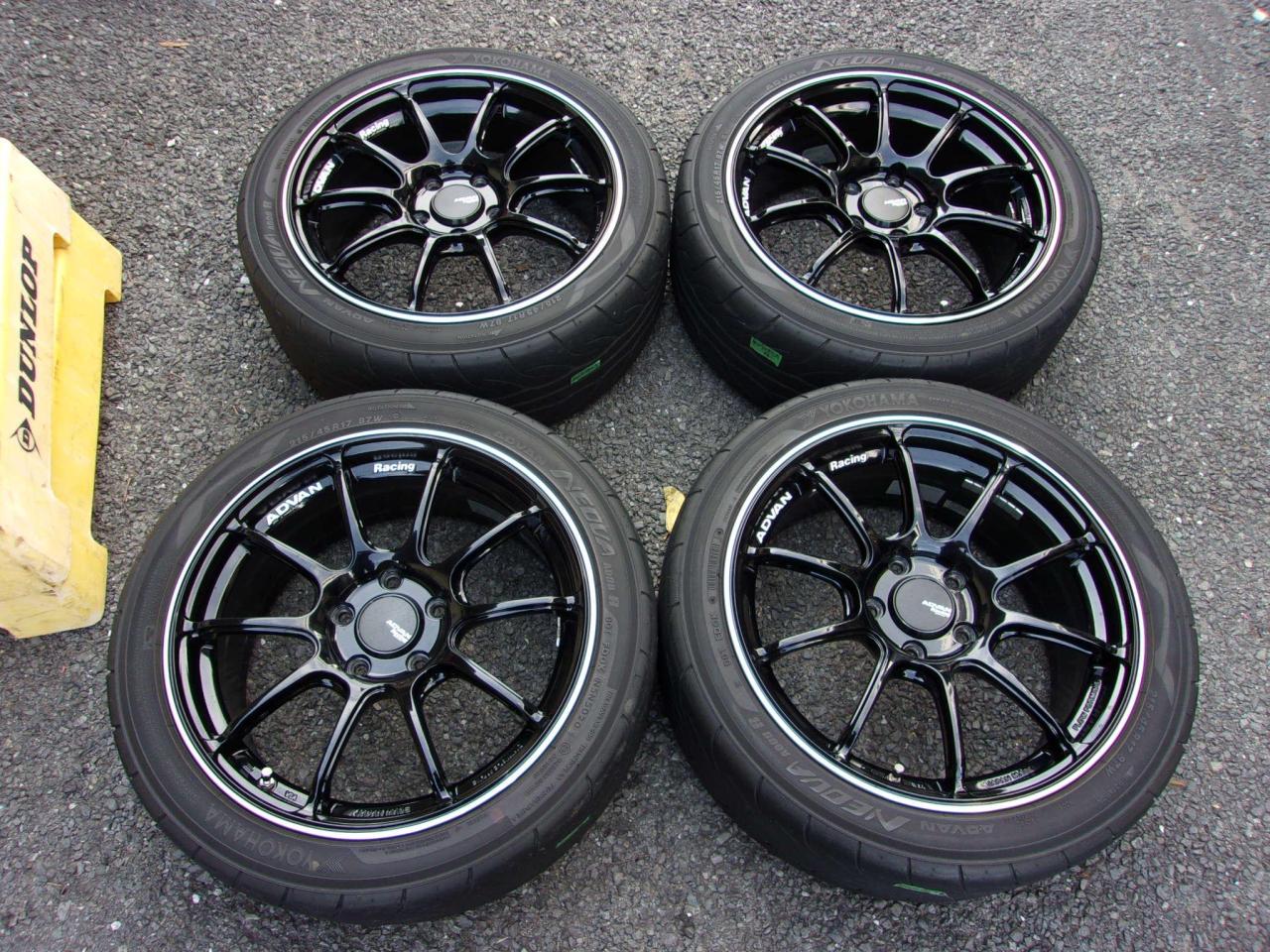 【YOKOHAMA(ヨコハマ)】ADVAN Racing(アドバンレーシング) RZ+【YOKOHAMA】ADVAN Neova AD08 ...