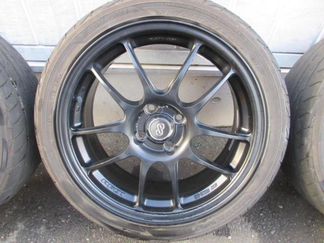 【ENKEI】 PerformanceLine PF01 + 【YOKOHAMA】 ADVAN FLEVA V701 | 中古品 | アップガレージ 豊橋店 | カー用品 タイヤホイールセット ...