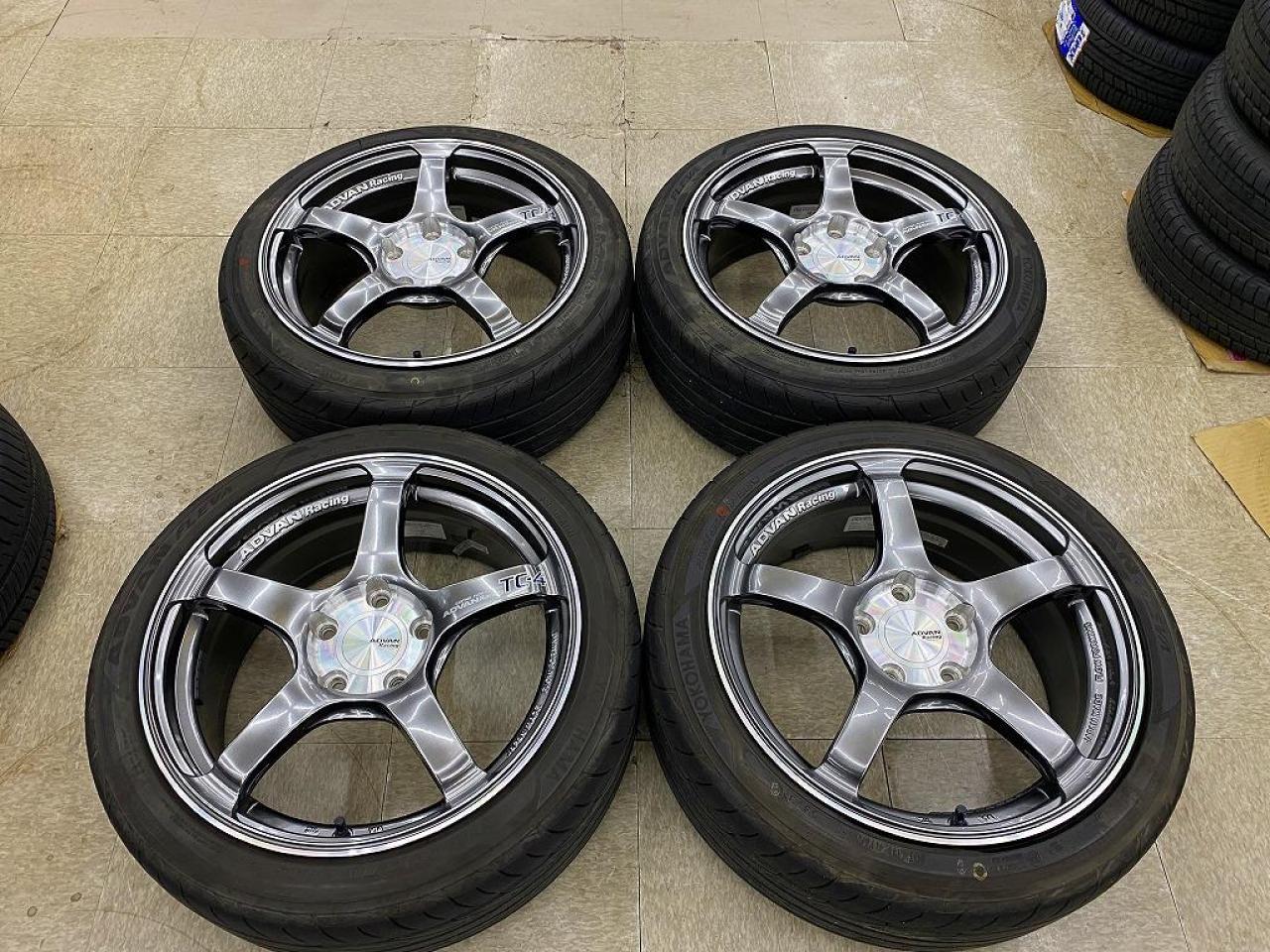 YOKOHAMA(ヨコハマ) ADVAN TC4 + ADVAN(アドバン) 【ADVAN】ADVAN FLEVA V701 205/45R17 24年製 4本セット | 中古品 | アップ ...