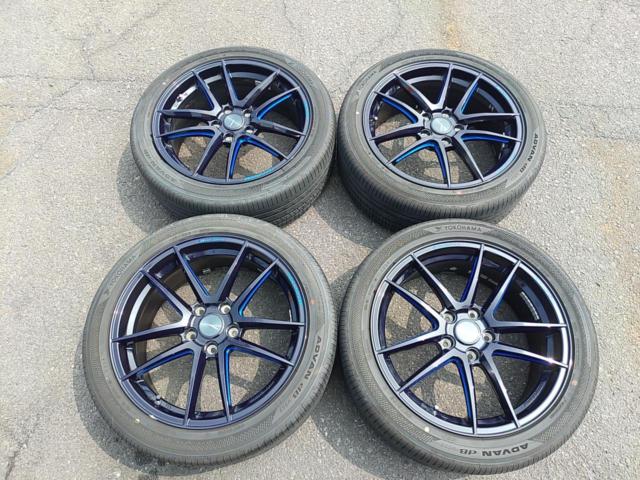 【weds(ウェッズ)】WedsSport(スポーツ) RN55M+【YOKOHAMA】ADVAN dB V533 4本セット | 中古品 ...