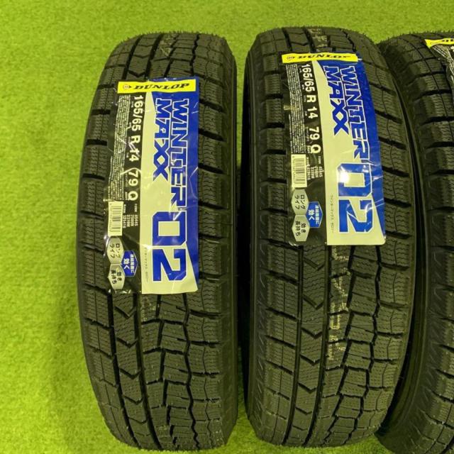 DUNLOP WINTERMAXX WM02 165/65R14 2024 ラベル付 | 新古品 | アップガレージ 群馬館林店 | カー用品 スタッドレスタイヤ 14インチスタッドレスタイヤ ...