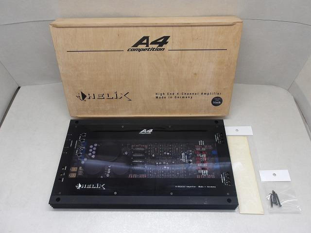 HELIX A4 Competition ヒートシンクブラック | 中古品 | アップガレージ 埼玉久喜店 | カー用品 アンプを通販で購入 ...
