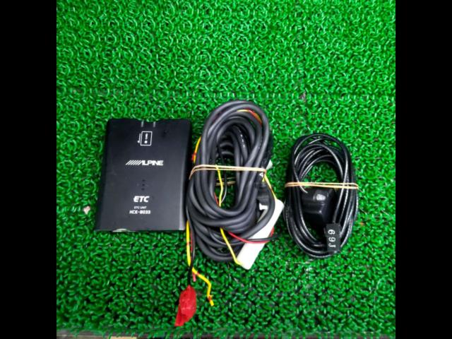 【ALPINE】ETC HCE-B033 セットアップ込み5500円 | カー用品 ETC その他ETCを通販で購入する | 中古カー＆バイク用品の販売ならアップガレージ