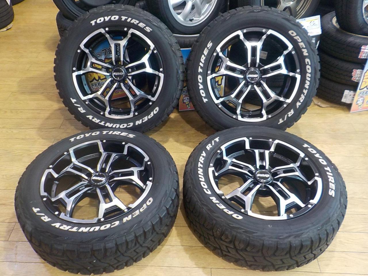 RAYS DAYTONA DS5+TOYO OPEN COUNTRY R/T | カー用品 タイヤホイールセット 18インチタイヤホイールセットを通販で購入する | 中古カー＆バイク用品の販売 ...