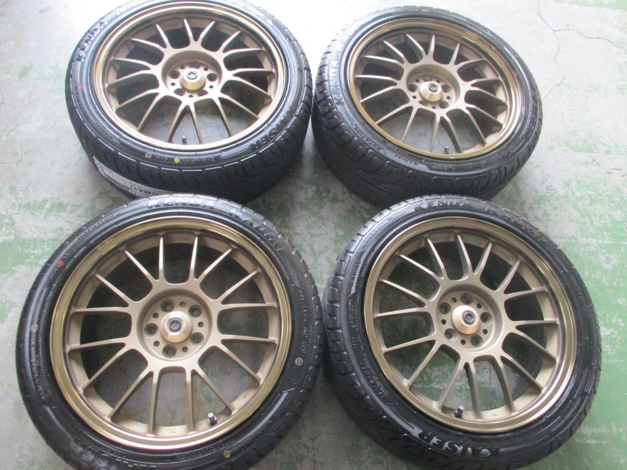 RAYS(レイズ) VOLK RACING(ボルク レーシング) SE37 K + KENDA(ケンダ) KR20 | やや傷や汚れあり ...