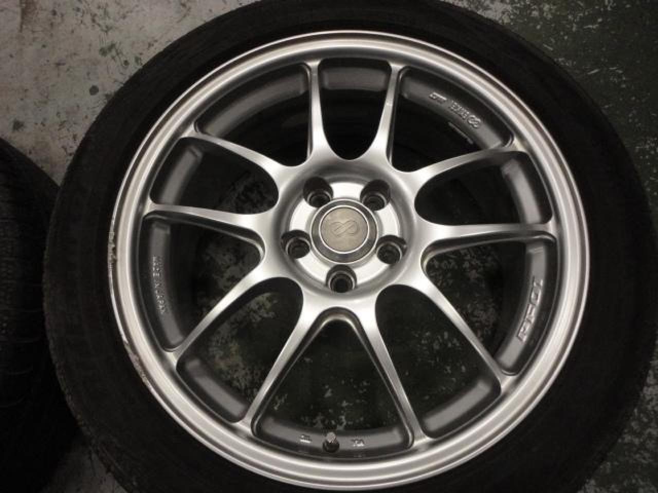 ENKEI(エンケイ) PerformanceLine PF01+ YOKOHAMA(ヨコハマ) BluEarth-GT AE51 205/50R17 | カー用品 タイヤホイールセット 17 ...