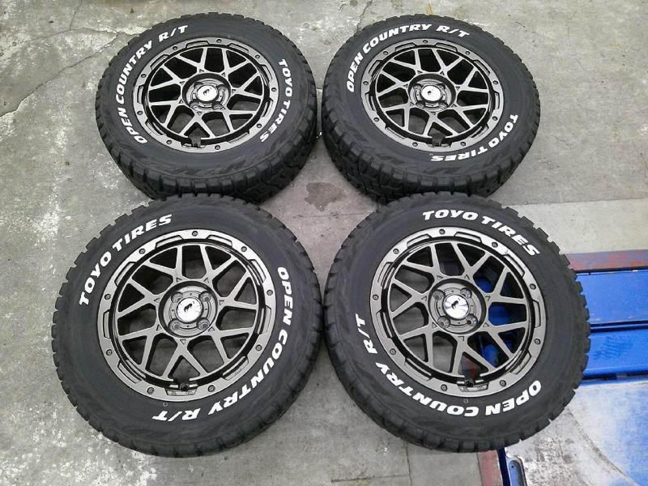 SUPERSTAR LODIO DRIVE 7M MONO マッドブロンズ+TOYO OPEN COUNTRY R/T | カー用品 タイヤ ...