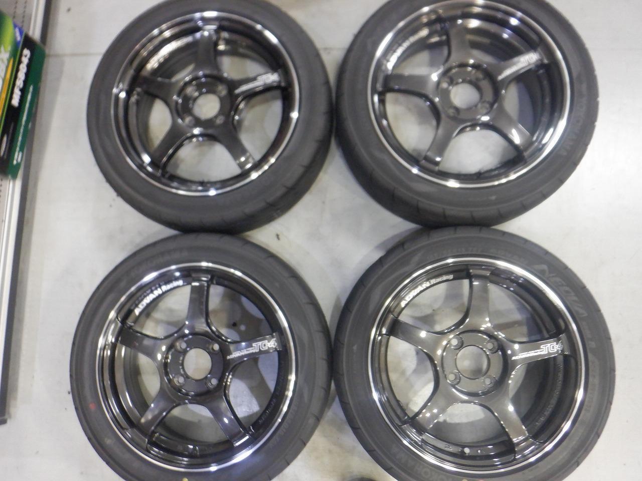 1YOKOHAMA ADVAN Racing TC-4 +YOKOHAMA ADVAN NEOVA A008R | 中古品 | アップガレージ ...