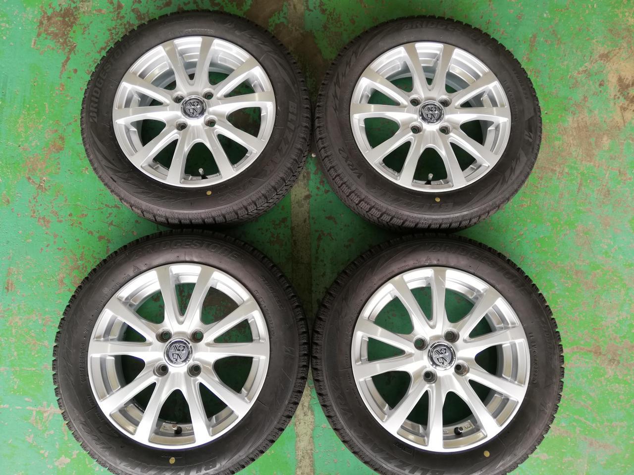 【BIG WAY】TRG-BAHN+【BRIDGESTONE】VRX2 155/65R14 | 中古品 | アップガレージ 青森弘前店 | カー用品 スタッドレスタイヤホイールセット 14 ...