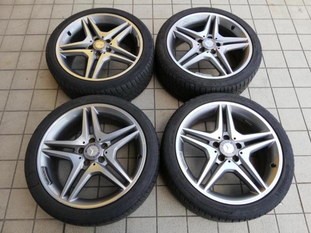 メルセデスベンツ W176 CLA純正AMGライン純正ホイール + Continental EXTREMECONTACT DWS 06 ...