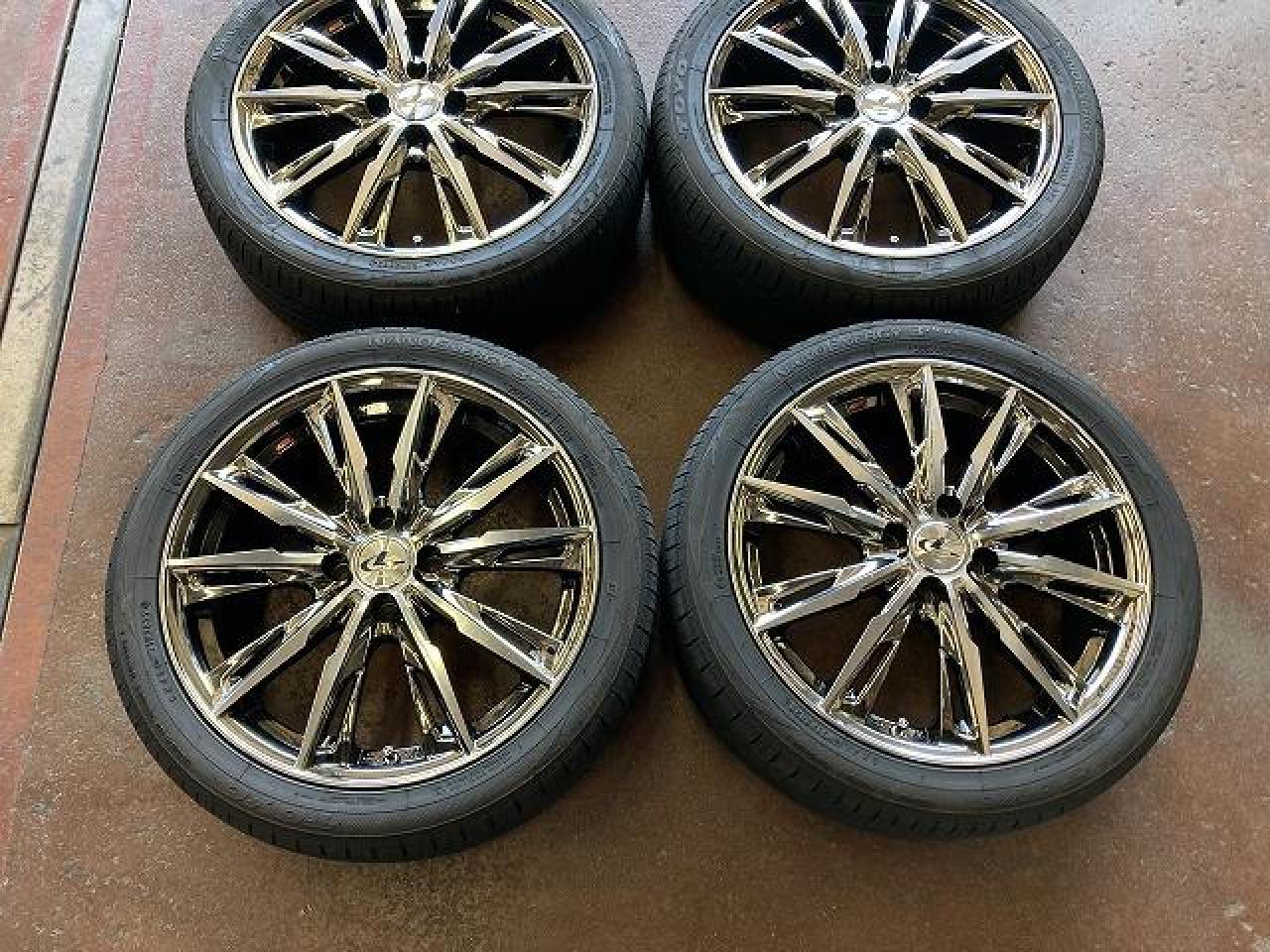 weds(ウェッズ) LEONIS(レオニス) GX + TOYO(トーヨー) NANOENERGY3plus 205/45-17 4本セット | 中古品 | アップガレージ 富山魚津店 ...