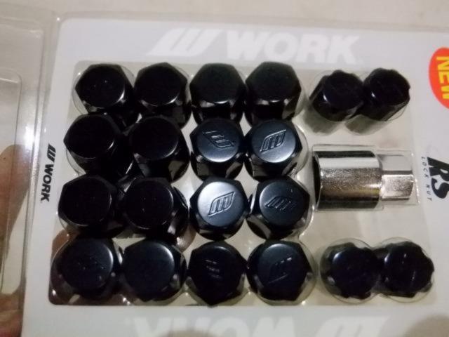 WORK RS LOCK NUT/取付ナット | 新古品 | アップガレージ 滋賀大津店 | カー用品 タイヤホイール関連 取付ナットを通販で購入する | 中古カー＆バイク用品の販売ならアップガレージ