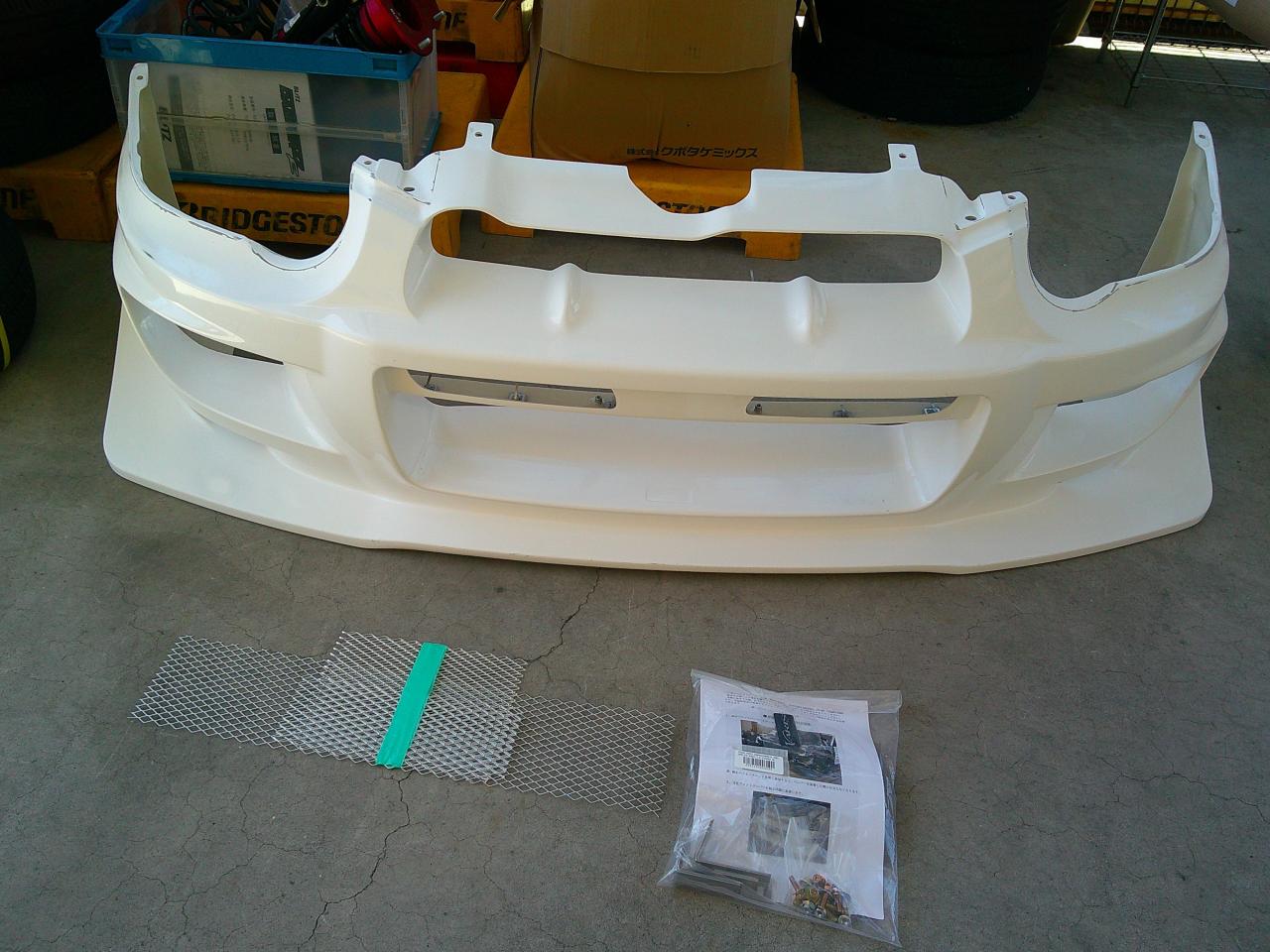 VARIS SUBARU/IMPREZA GDB[APPLIED MODEL C.D.E]FRONT BUMPER | 新古品 | アップガレージ 秦野インター店 | カー用品 ボディパーツ ...