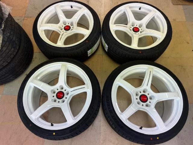 ★WRX/ランエボ/JZX100/スカイライン等★【WORK】T5R + 【LINGLONG】SPORT MASTER | 中古品 | アップ ...