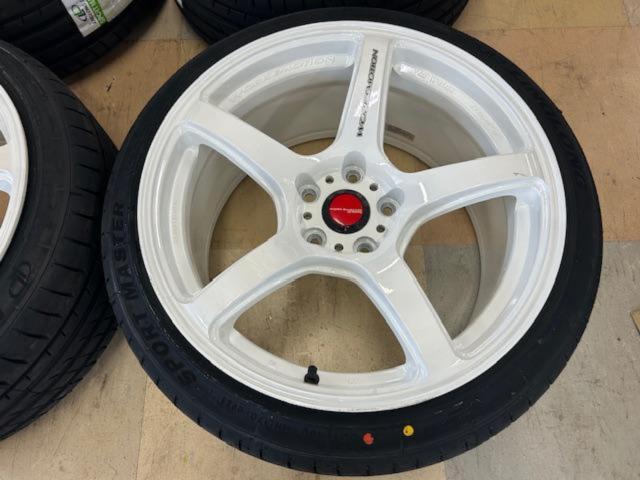 ★WRX/ランエボ/JZX100/スカイライン等★【WORK】T5R + 【LINGLONG】SPORT MASTER | 中古品 | アップ ...