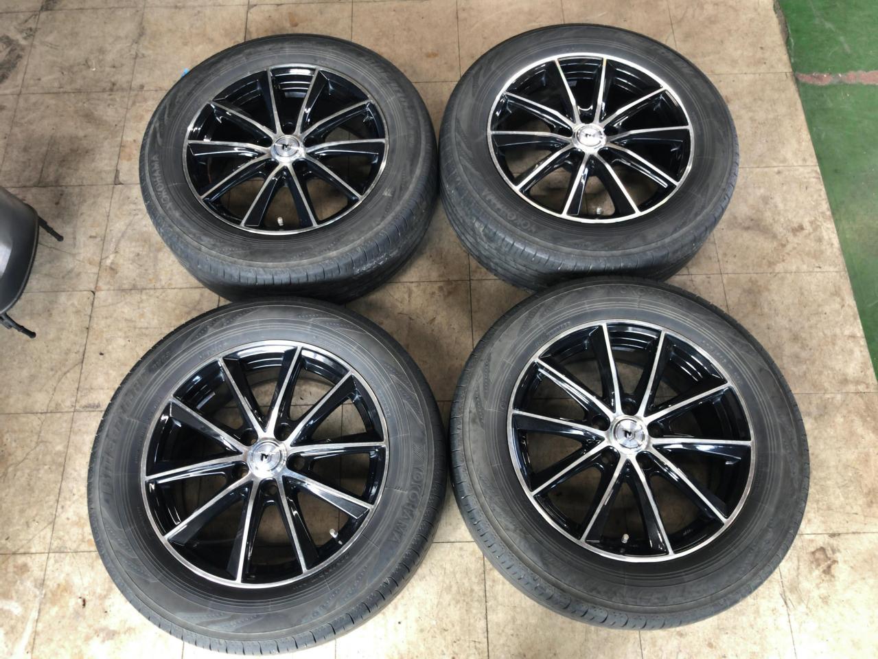 MONZA JAPAN JP STYLE MJ-01 + YOKOHAMA BluEarth RV03 | 中古品 | アップガレージ 茨城神栖店 | カー用品 タイヤホイールセット 17 ...