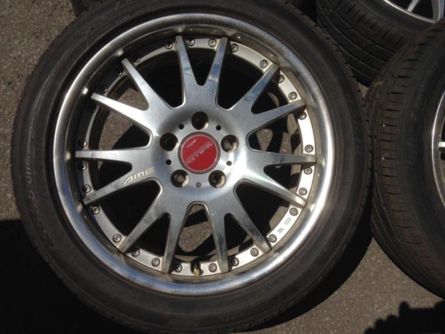 AME SHALLEN MX【ホイールのみ】 | 中古品 | アップガレージ 札幌厚別店 | カー用品 アルミホイール 18インチホイールを ...