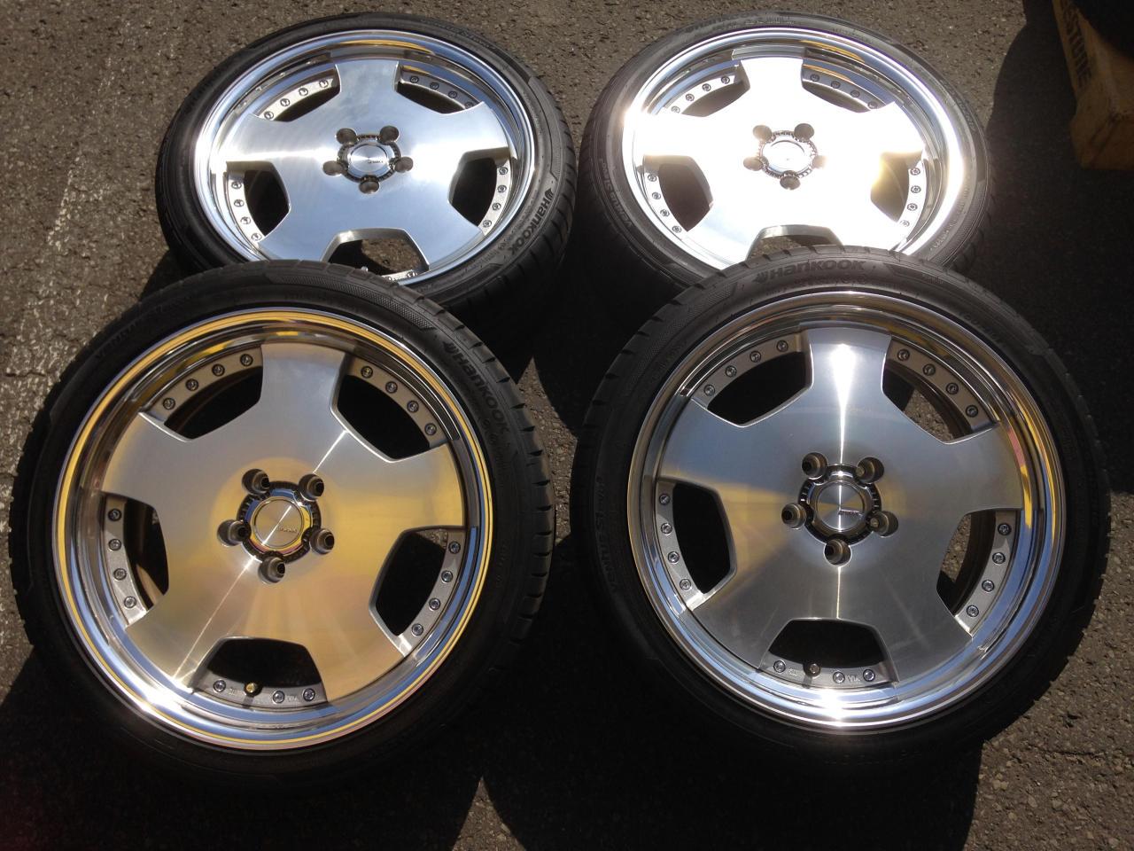 WORK LANVEC LD1 + HANKOOK ventus S1evo3 | カー用品 タイヤホイールセット 19インチタイヤホイール ...