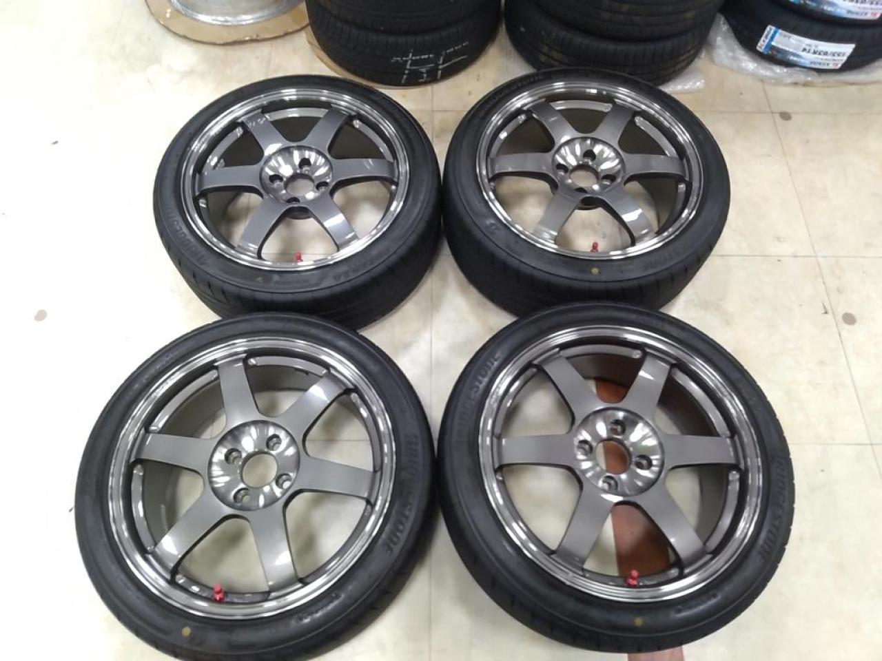 RAYS VOLK RACING TE37 SAGA + BRIDGESTONE POTENZA S007A 【NDERC/ロードスターRF】 | 中古品 | アップガレージ 茨城筑西店 ...