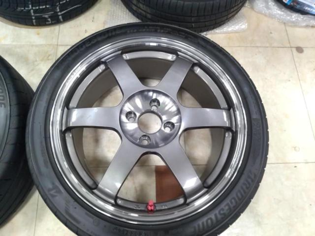 RAYS VOLK RACING TE37 SAGA + BRIDGESTONE POTENZA S007A 【NDERC/ロードスターRF】 | 中古品 | アップガレージ 茨城筑西店 ...