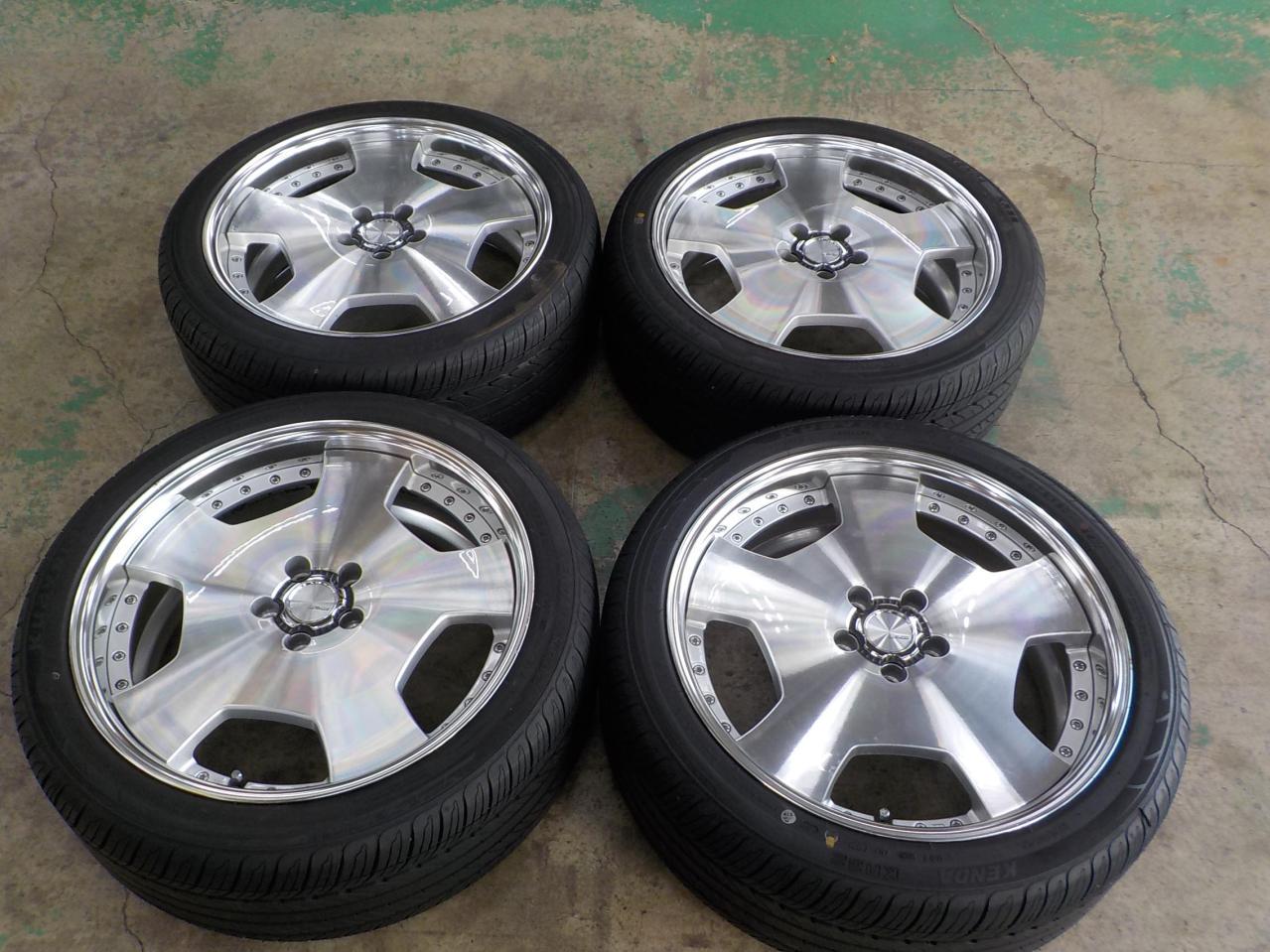 WORK Lanvec LD1 + KENDA KR32 | カー用品 タイヤホイールセット 20インチタイヤホイールセットを通販で購入する ...