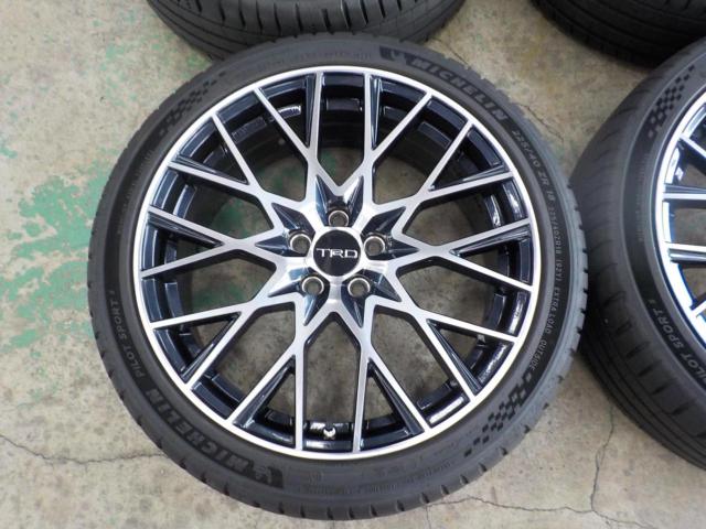 TRD TF9+MICHELIN Pilot Sport 5 | 中古品 | アップガレージ 横浜町田総本店 | カー用品 タイヤホイール ...