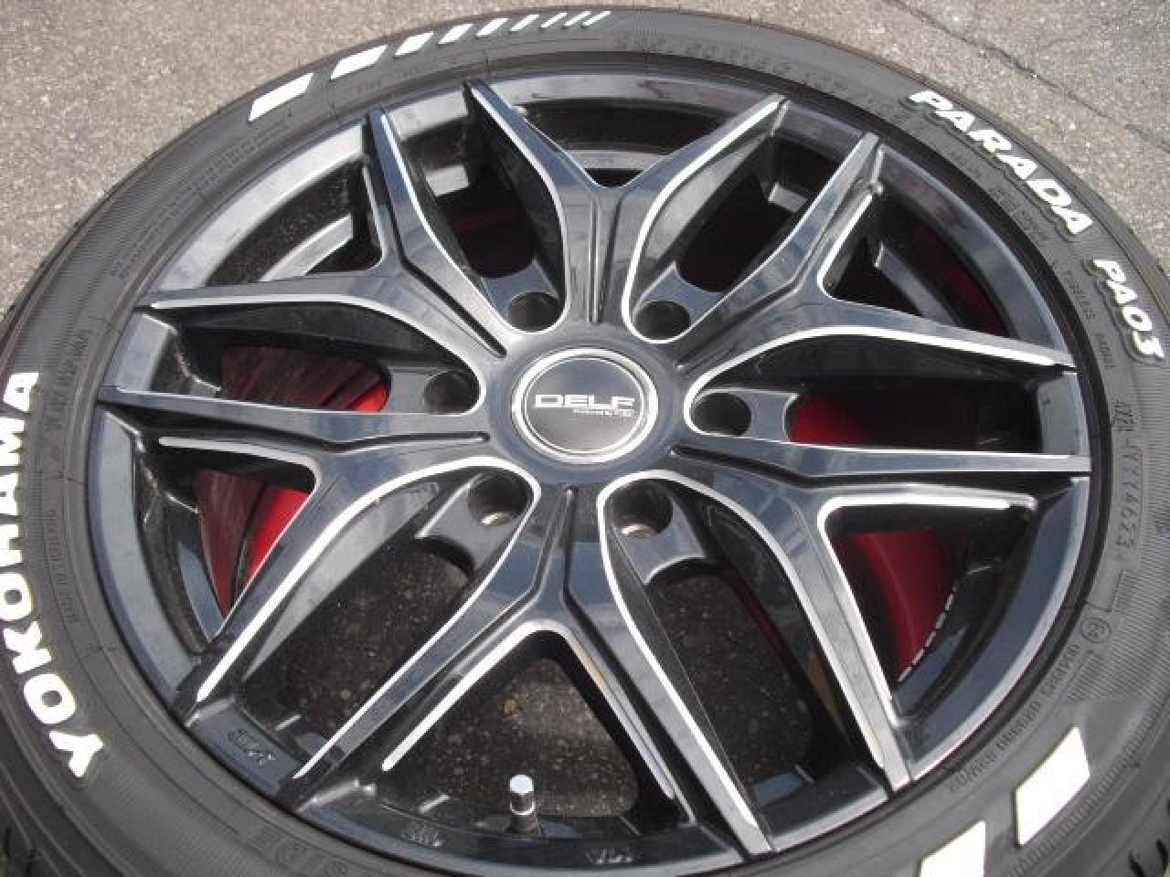 FLEX DELF 01+YOKOHAMA PARADA PA03 | 中古品 | アップガレージ 札幌東雁来店 | カー用品 タイヤホイールセット 18インチタイヤホイールセットを通販で購入 ...