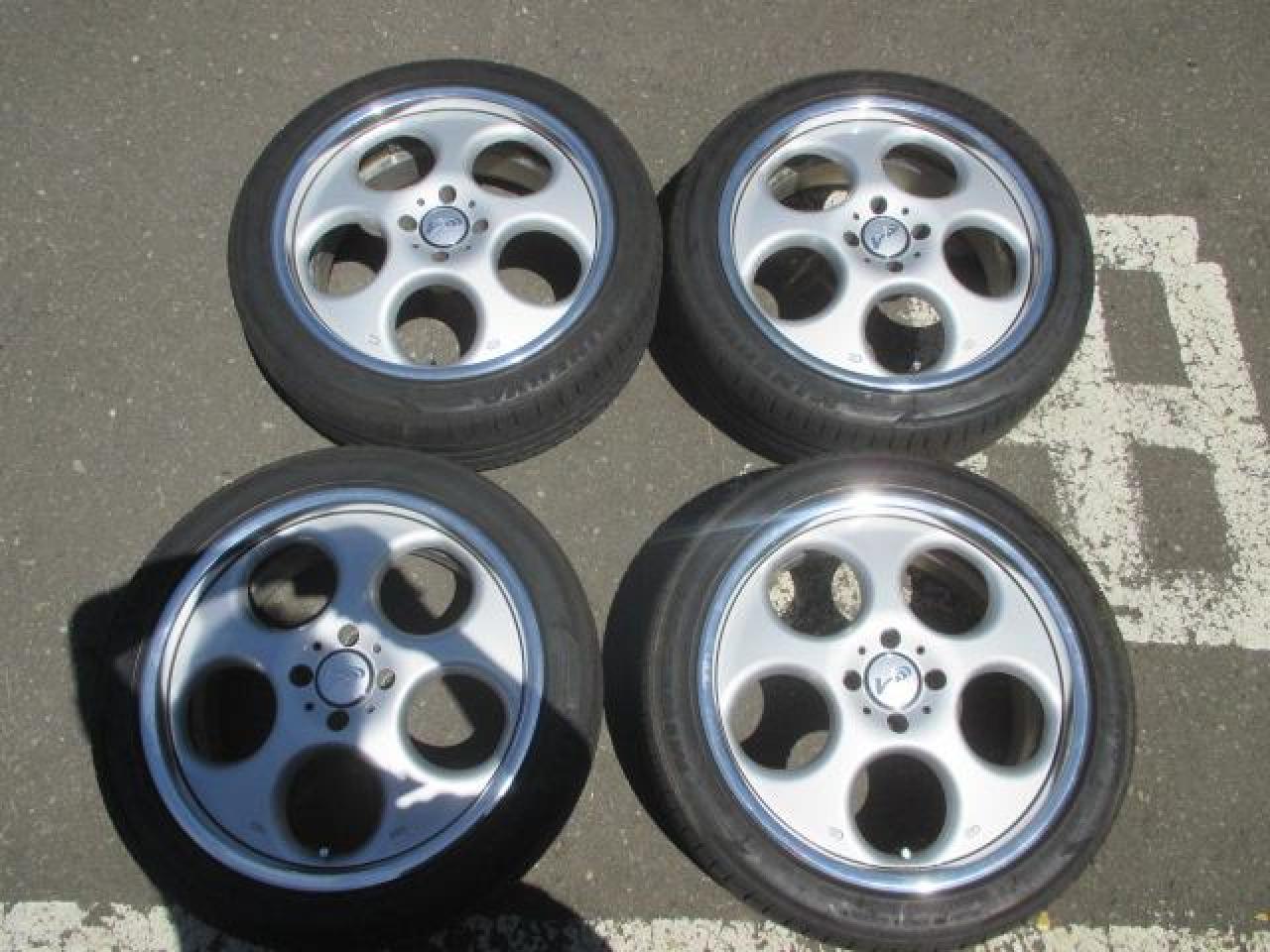 RAYS VERSUS TURISMO DOLCE WIDE + MINERVA F205 | 中古品 | アップガレージ 札幌平岡店 | カー用品 タイヤホイールセット 17インチタイヤ ...