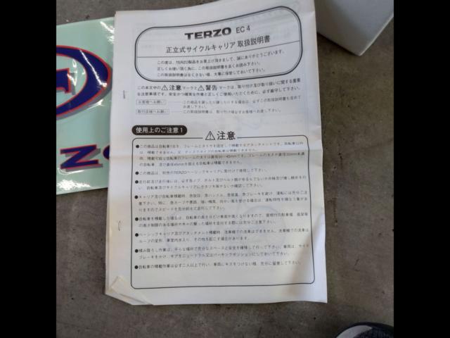 【TERZO】 EC 4 正立式サイクルキャリア | カー用品 キャリア その他キャリアを通販で購入する | 中古カー＆バイク用品の販売ならアップガレージ