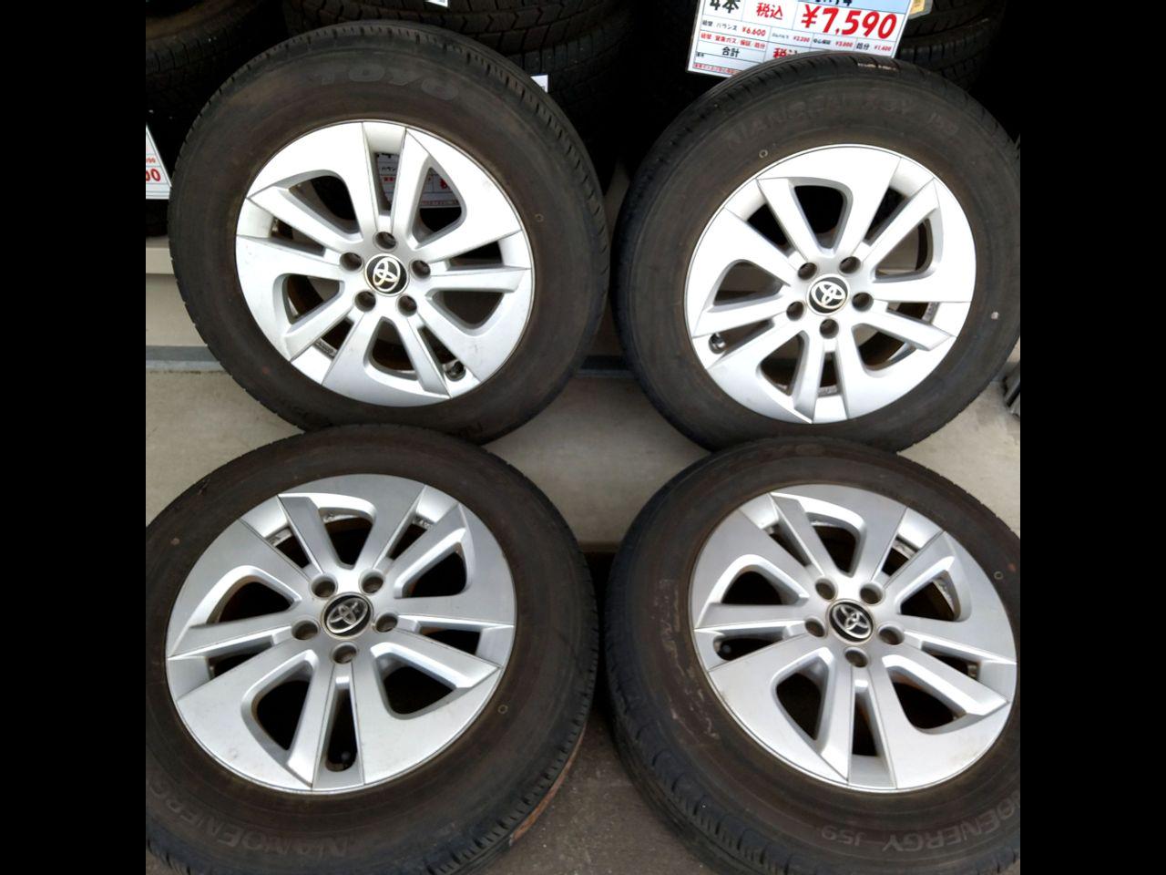 【トヨタ純正】 プリウス純正+【TOYO】NANOENERGY J59 | 中古品 | アップガレージ 青森三沢店 | カー用品 タイヤホイールセット 15インチタイヤホイールセットを通販で ...
