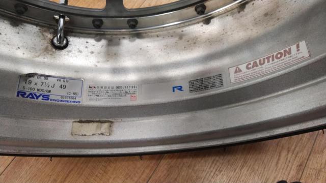 ★お値下げいたしました★ RAYS VOLK RACING GTF + KENDA KR20 | 中古品 | アップガレージ 相模原中央店 ...
