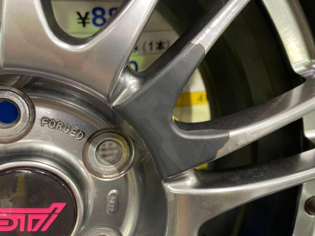 SUBARU GRB GRF GRV/WRX STI BBS製 純正OPホイール + BRIDGESTONE Adrenalin RE003 ...